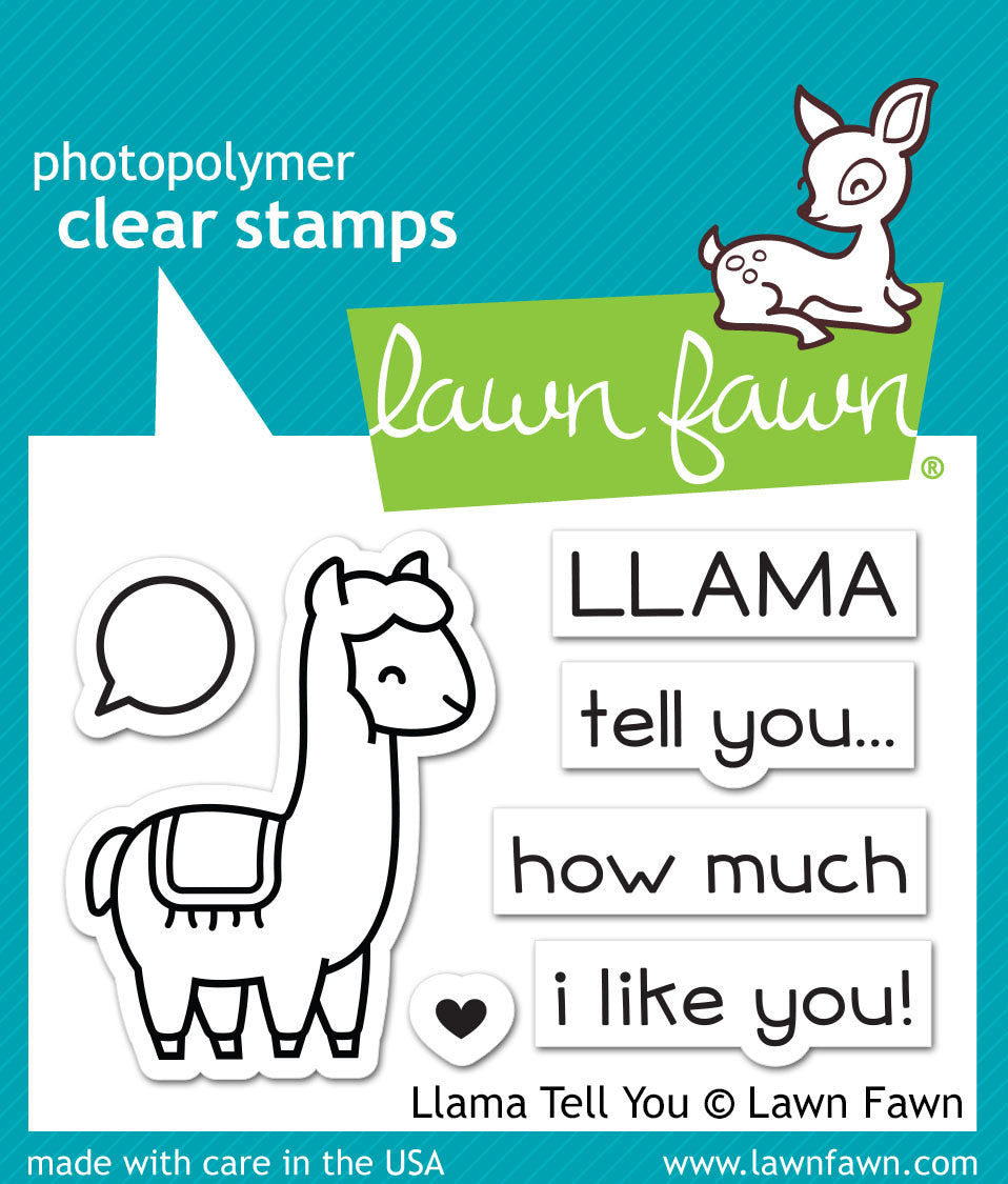 llama tell you – Lawn Fawn