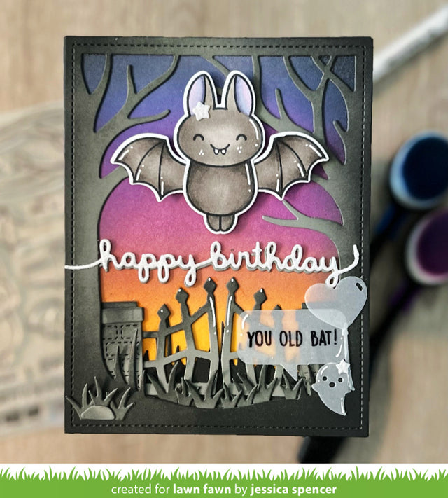 batty for you – Lawn Fawn