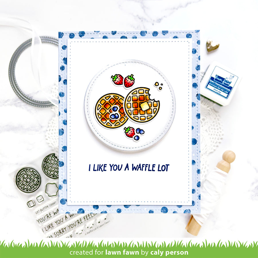 a waffle lot – Lawn Fawn