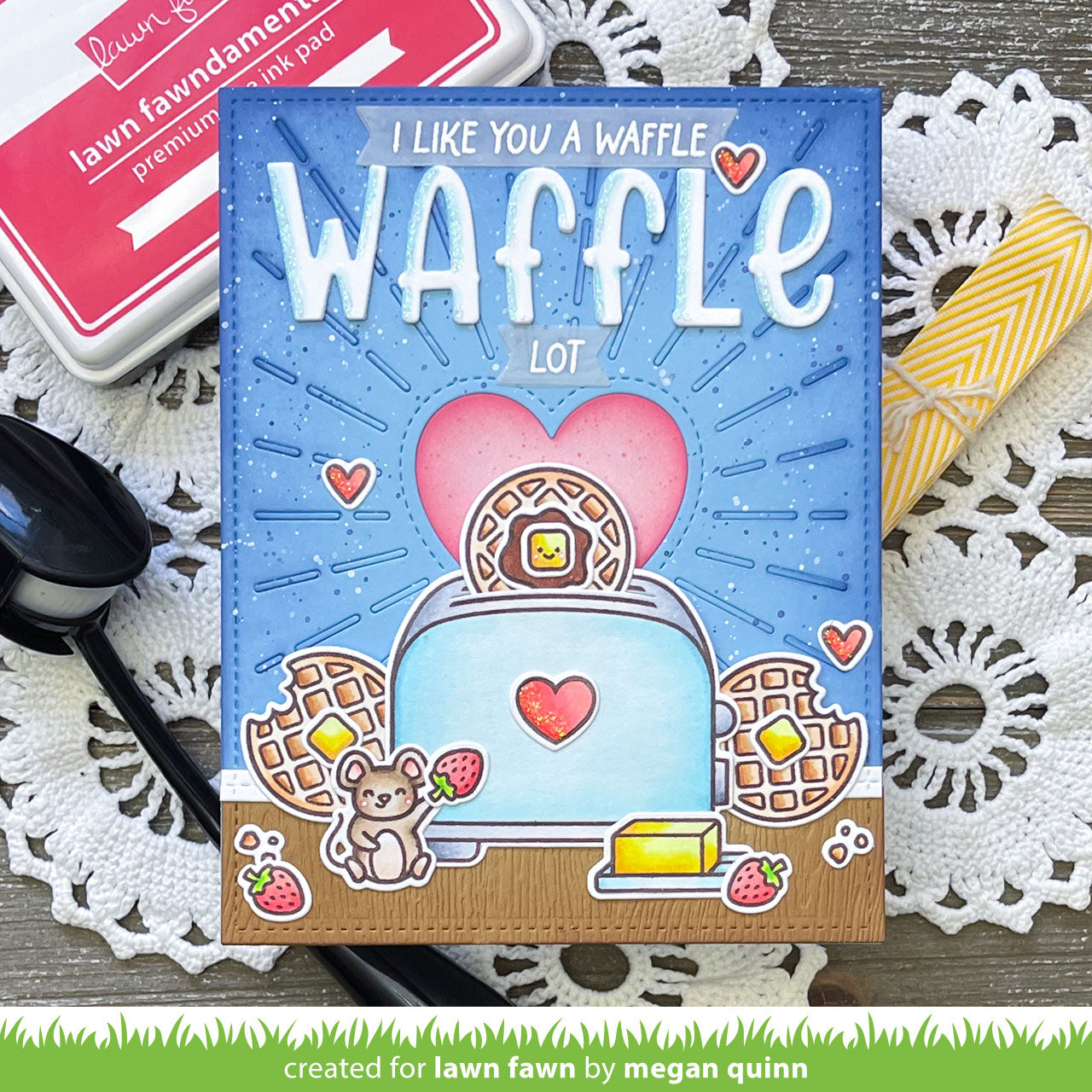 a waffle lot | Lawn Fawn