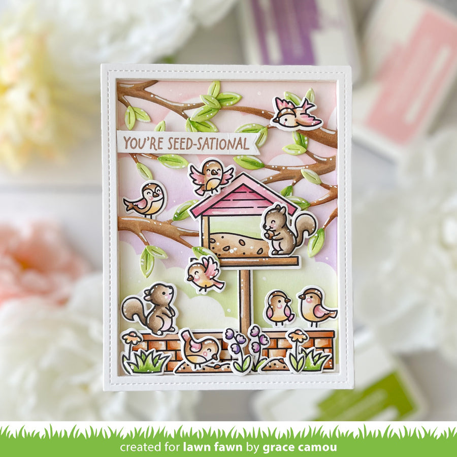 backyard bird feeder – Lawn Fawn