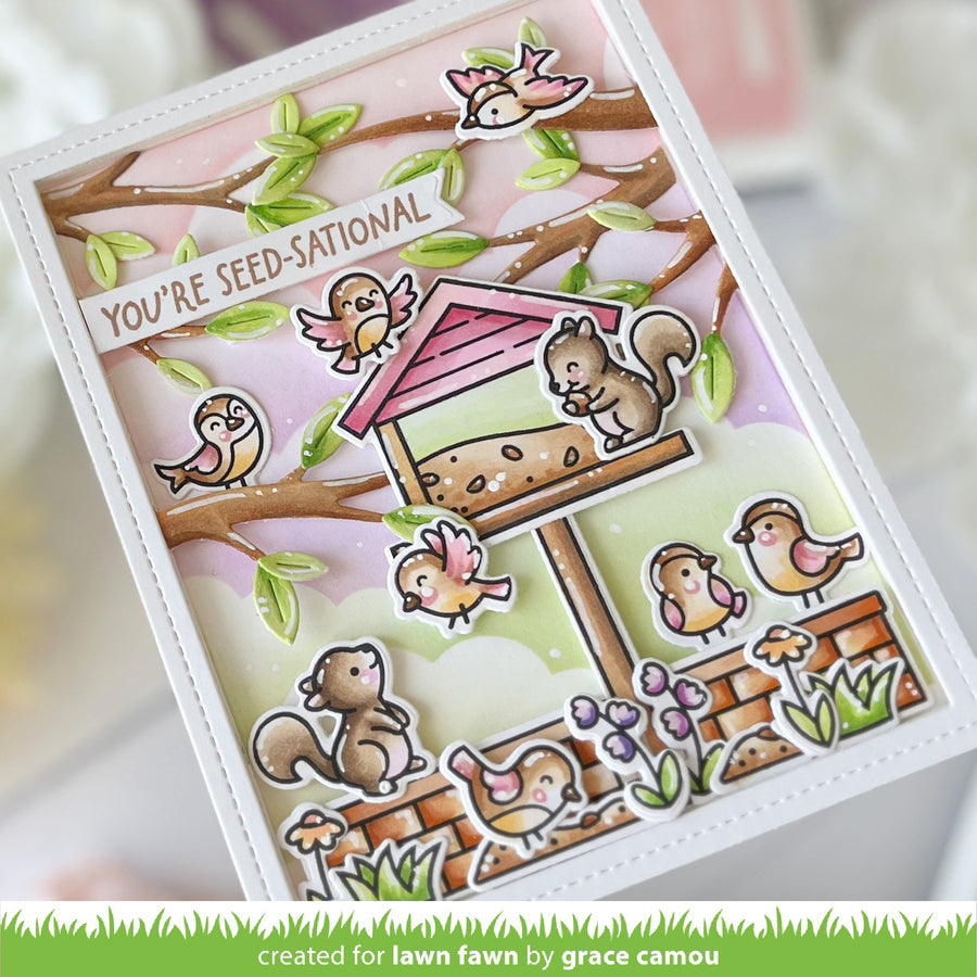 backyard bird feeder – Lawn Fawn