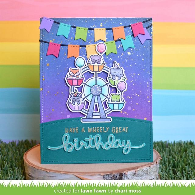 fishtail banner borders – Lawn Fawn