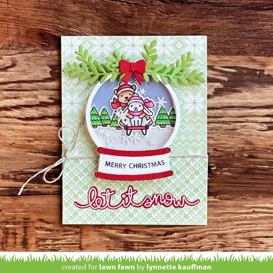 build-a-snow globe – Lawn Fawn