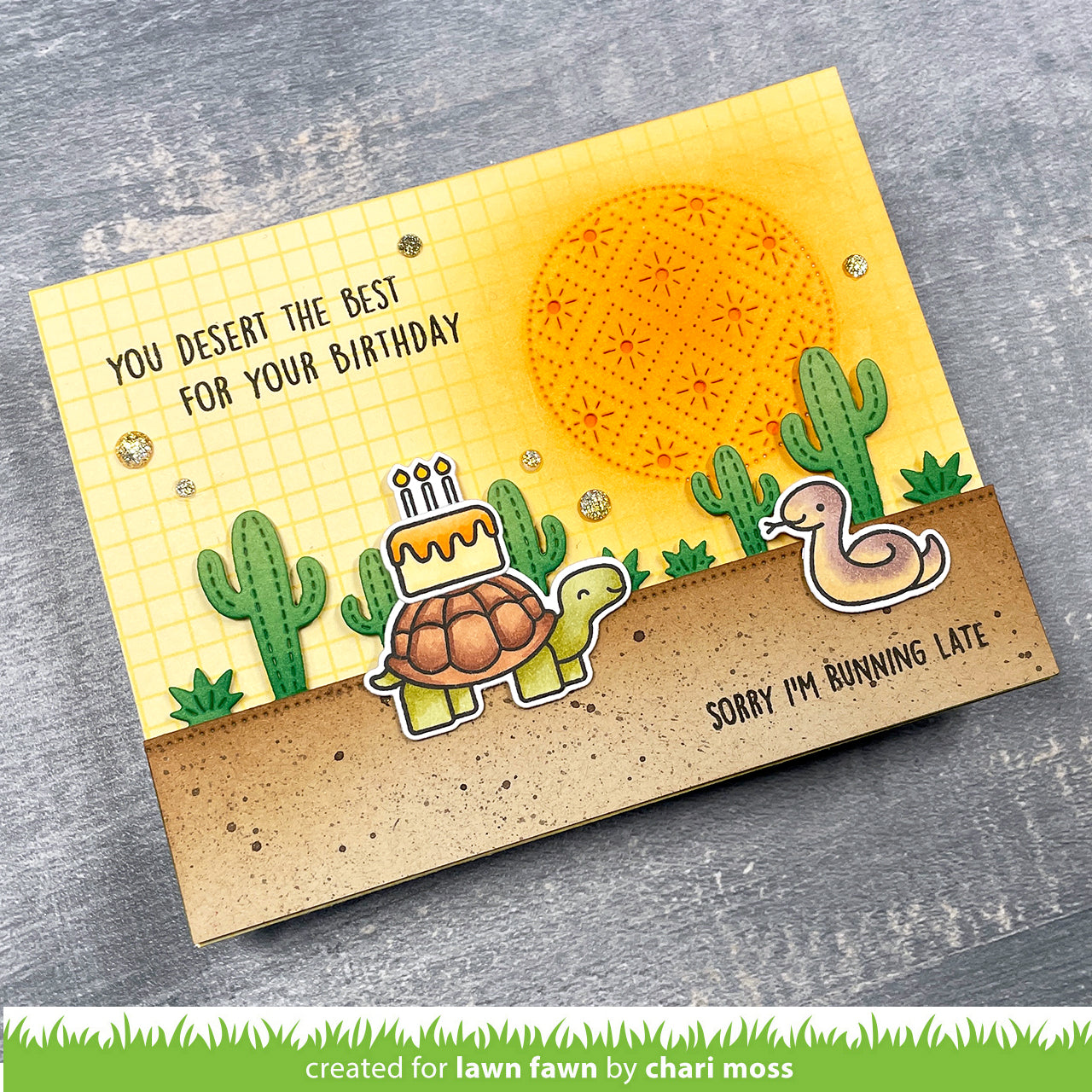 critters in the desert | Lawn Fawn