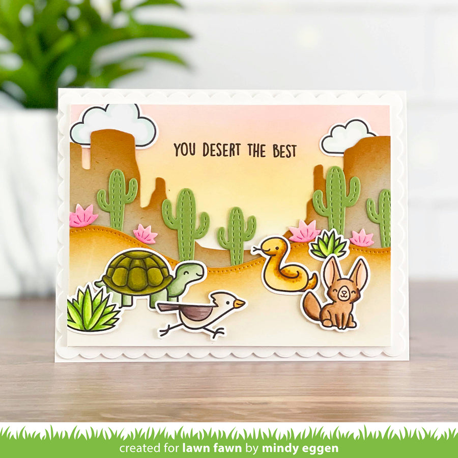 critters in the desert – Lawn Fawn