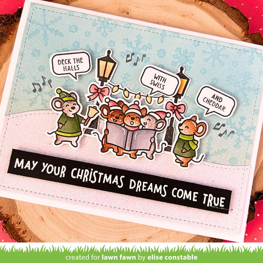 caroling mice – Lawn Fawn