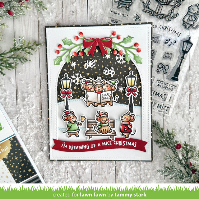caroling mice – Lawn Fawn