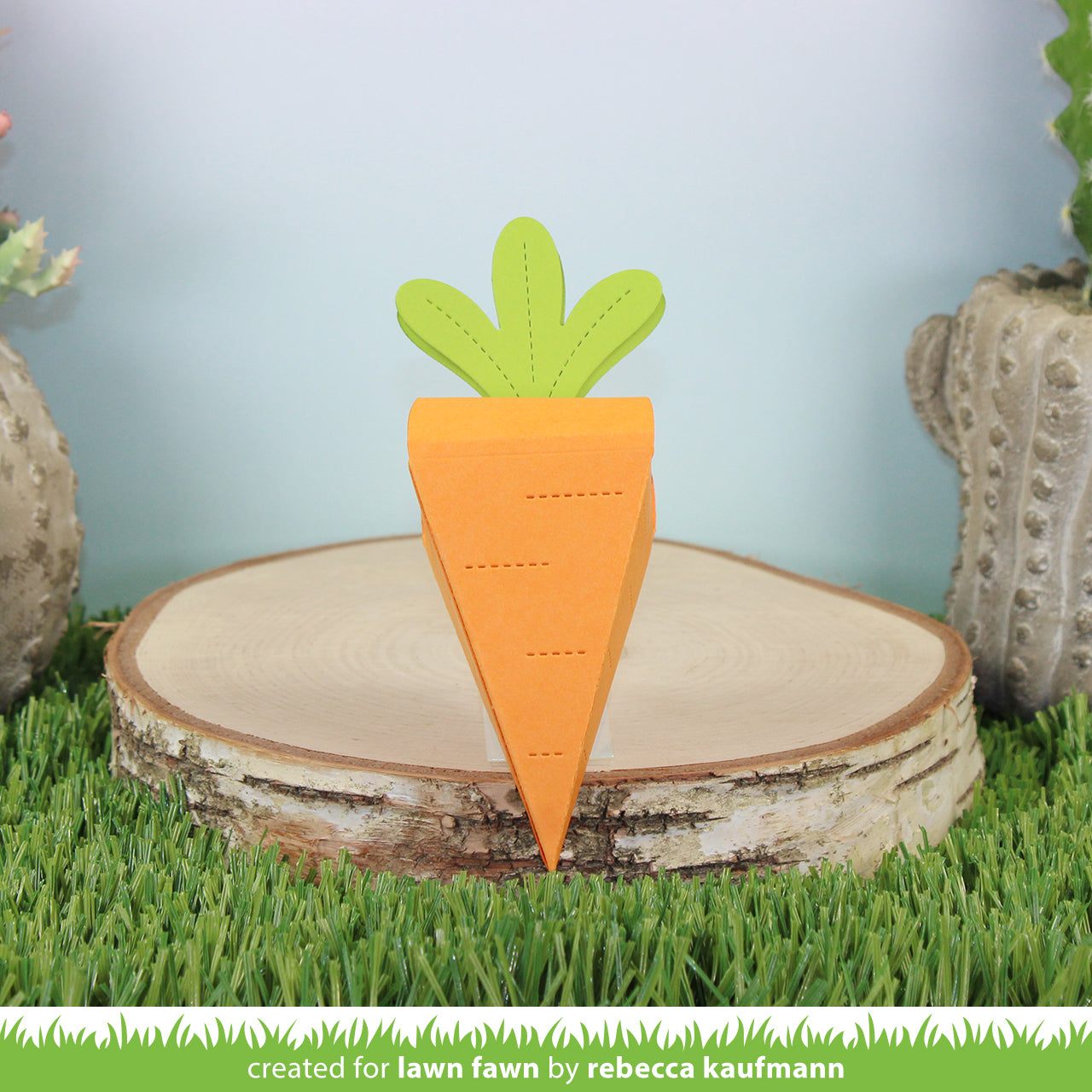 carrot treat box | Lawn Fawn