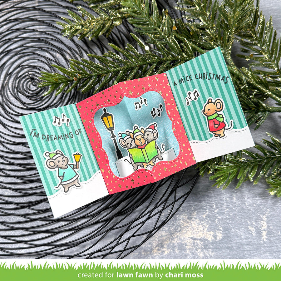 caroling mice – Lawn Fawn