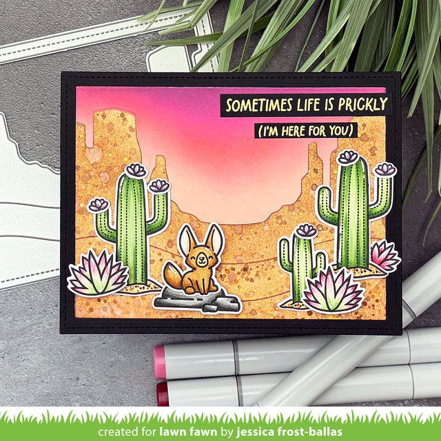 critters in the desert – Lawn Fawn