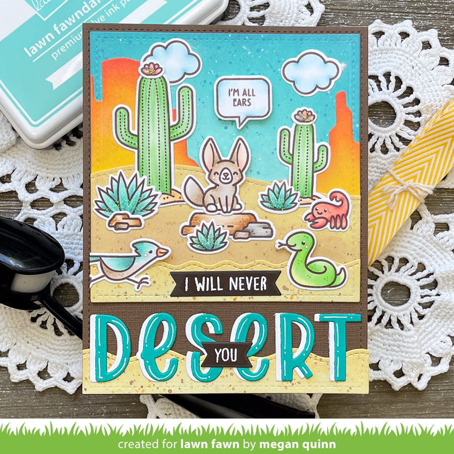 critters in the desert – Lawn Fawn