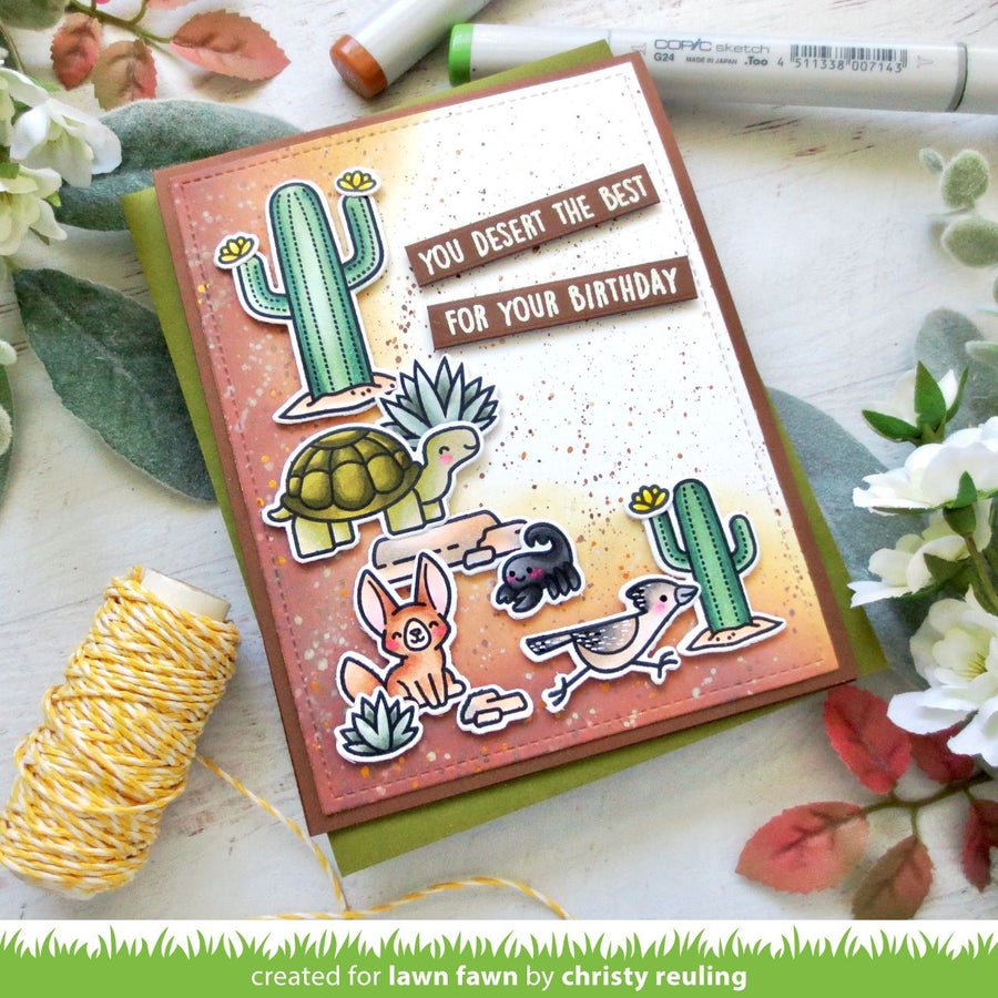critters in the desert – Lawn Fawn