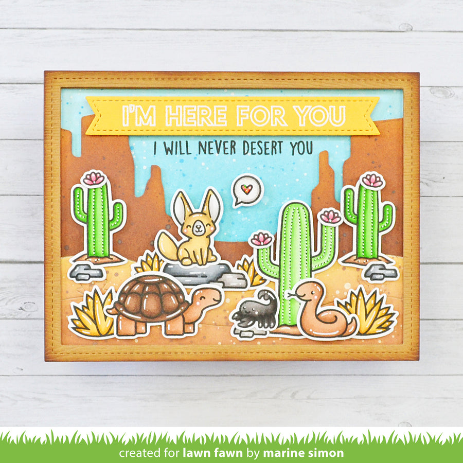 critters in the desert – Lawn Fawn