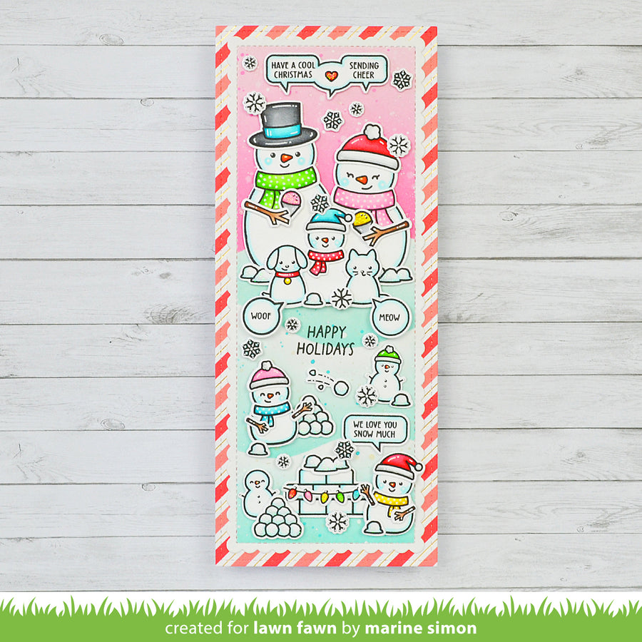 frosty family – Lawn Fawn