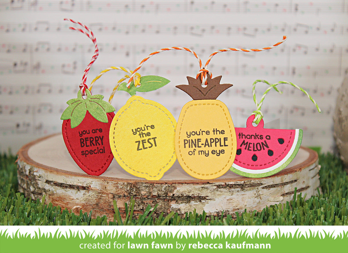 fruit tiny tags – Lawn Fawn