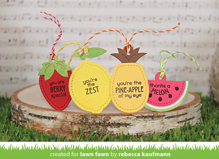 fruit tiny tags – Lawn Fawn