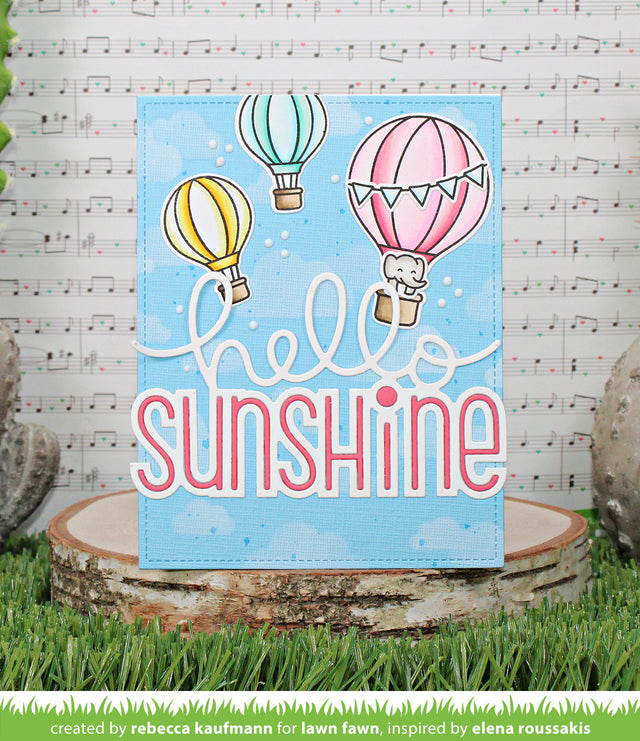 giant hello sunshine – Lawn Fawn