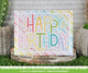 giant outlined happy birthday: landscape – Lawn Fawn
