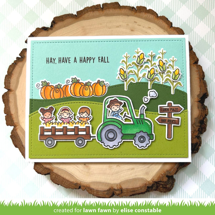 hay there, hayrides! – Lawn Fawn