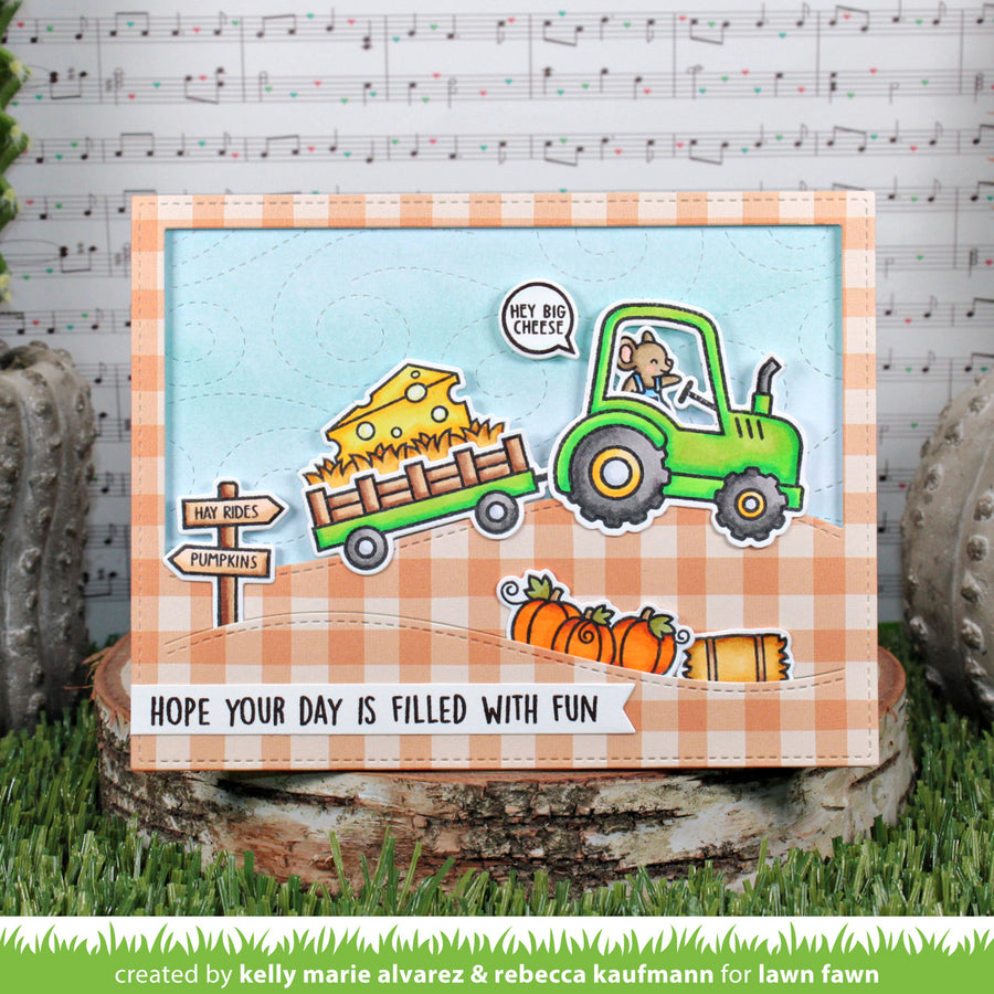 hay there, hayrides! – Lawn Fawn