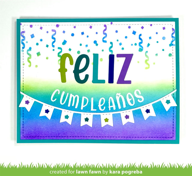 fishtail banner borders – Lawn Fawn