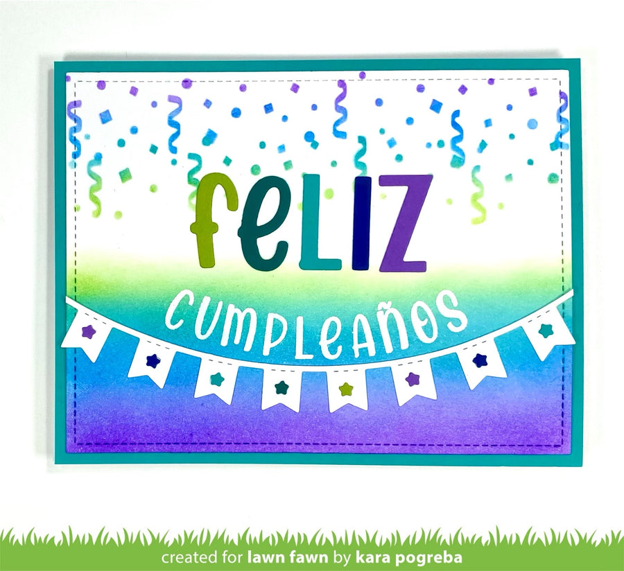 fishtail banner borders – Lawn Fawn