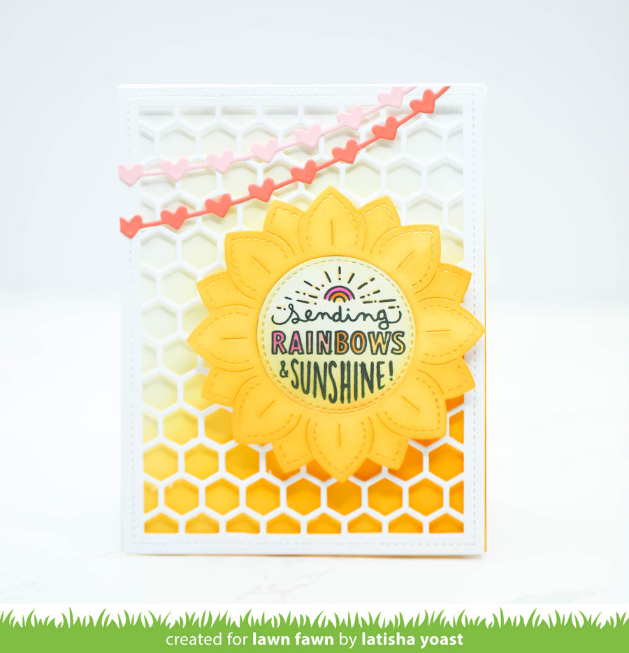 honeycomb backdrop – Lawn Fawn