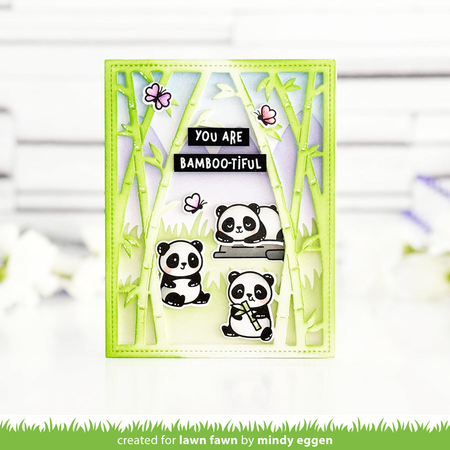 i heart pandas – Lawn Fawn