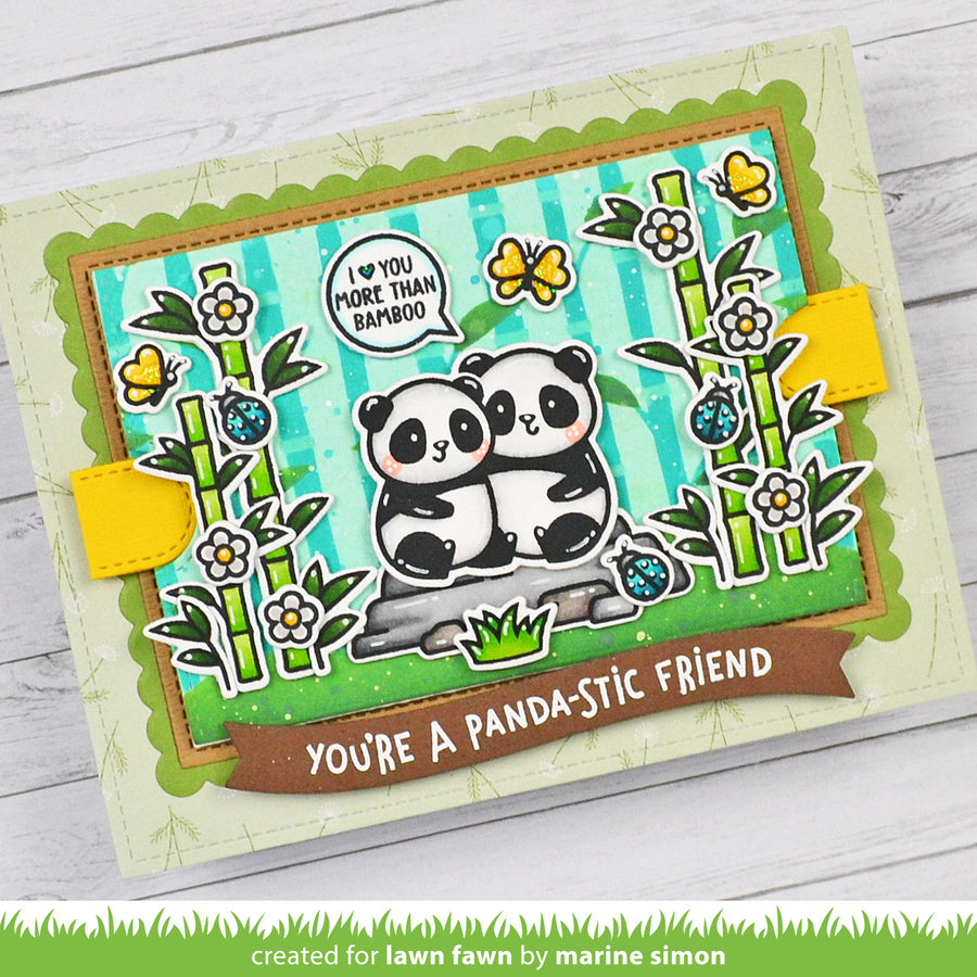 i heart pandas – Lawn Fawn
