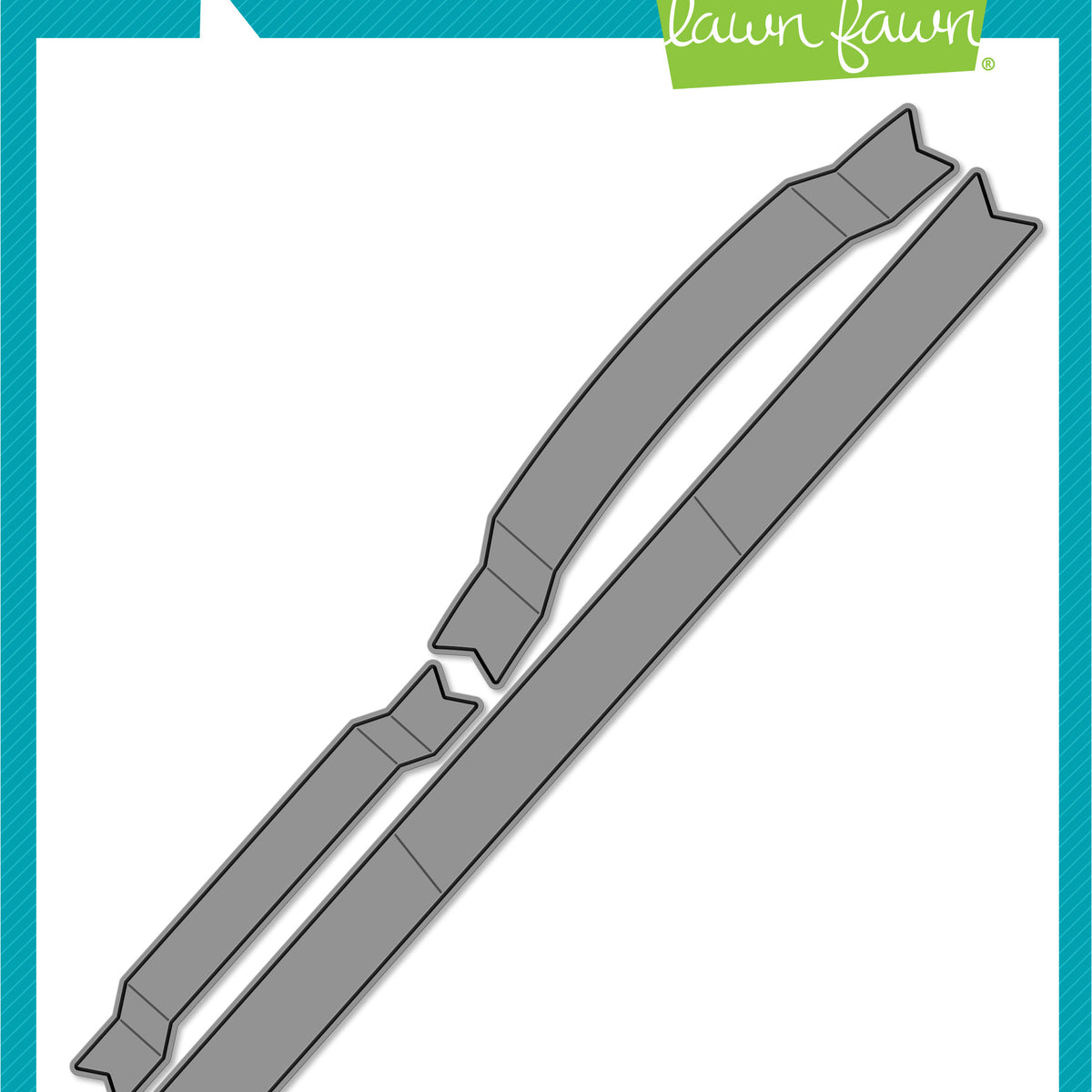 fancy folded banners – Lawn Fawn