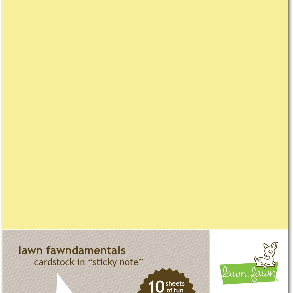 sticky note cardstock – Lawn Fawn