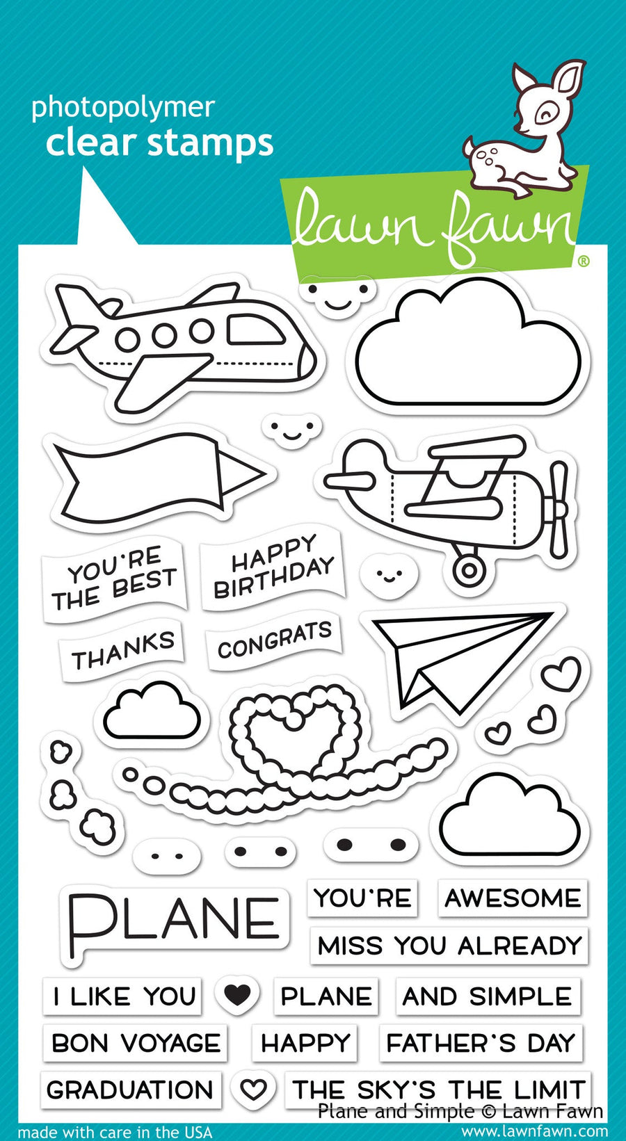 plane and simple – Lawn Fawn