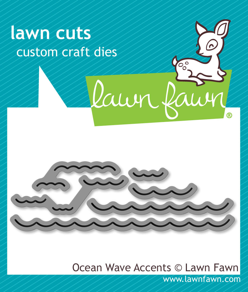 ocean wave accents – Lawn Fawn
