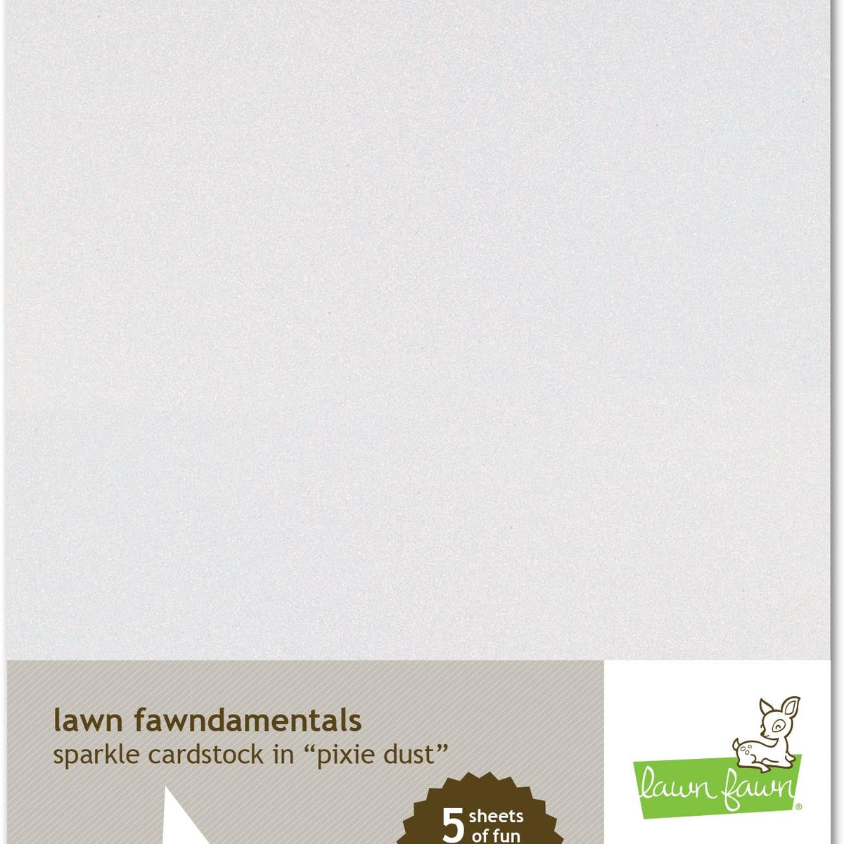 sparkle cardstock - pixie dust – Lawn Fawn