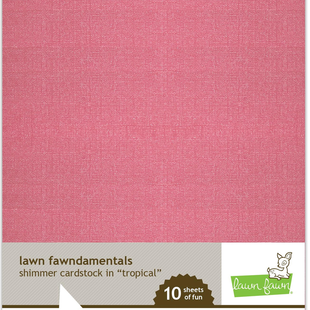 shimmer cardstock - tropical – Lawn Fawn