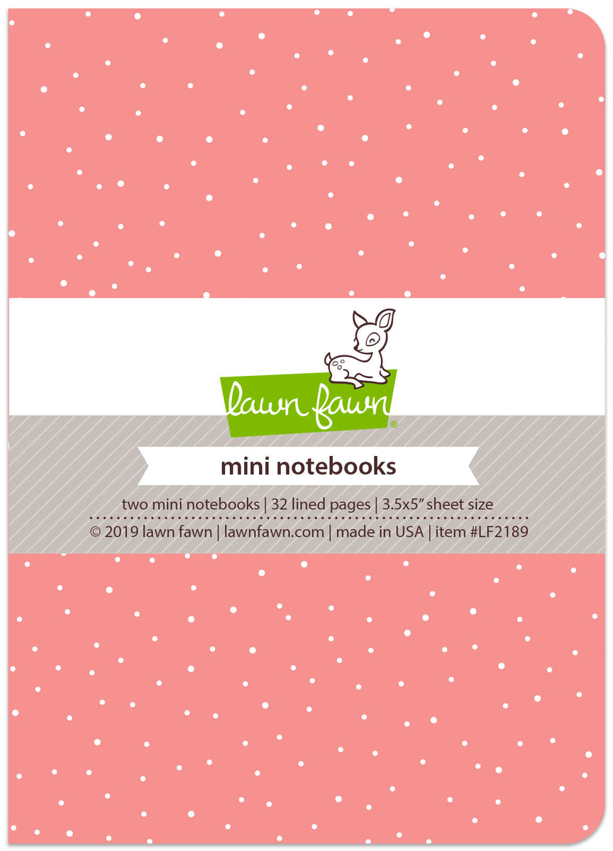 perfectly pink - mini notebooks – Lawn Fawn