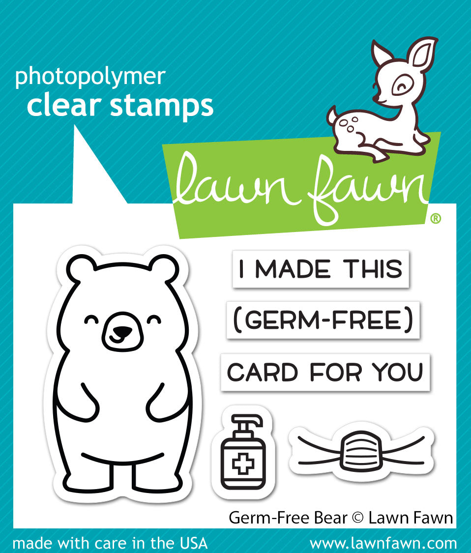 germ-free bear – Lawn Fawn