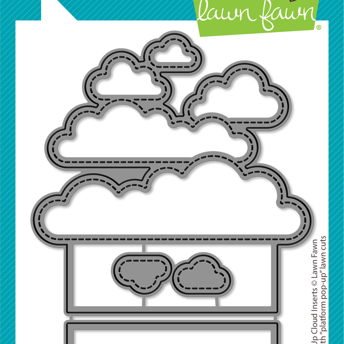 platform pop-up cloud inserts – Lawn Fawn
