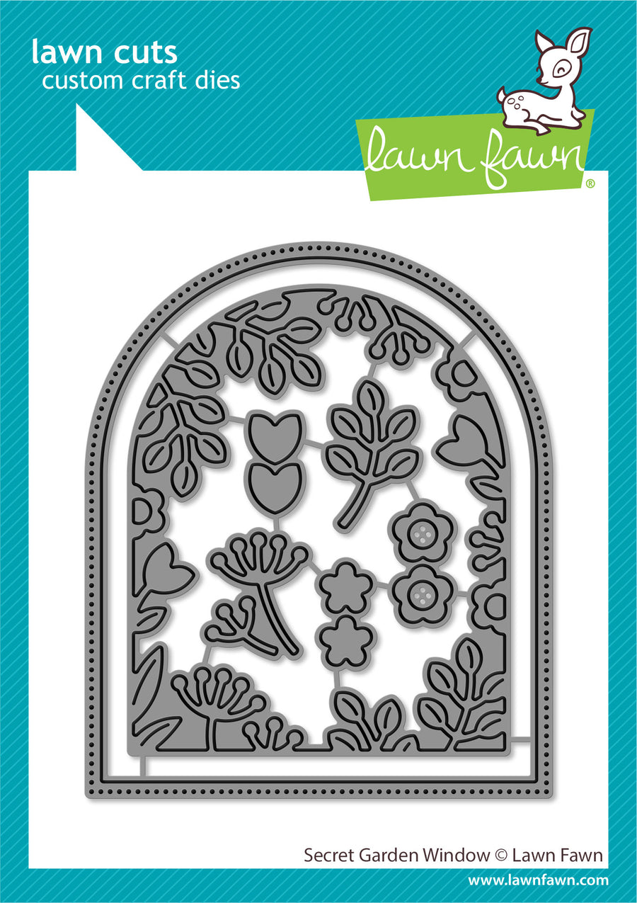 secret garden window – Lawn Fawn
