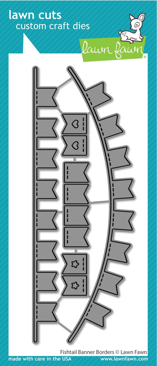 fishtail banner borders – Lawn Fawn