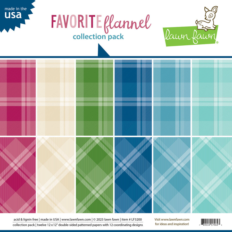 favorite flannel collection pack – Lawn Fawn