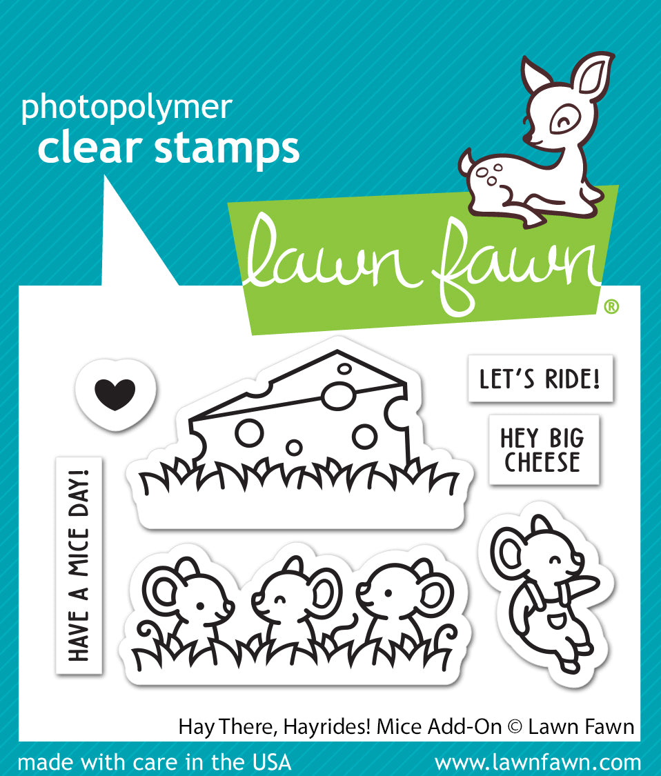 hay there, hayrides! mice add-on – Lawn Fawn