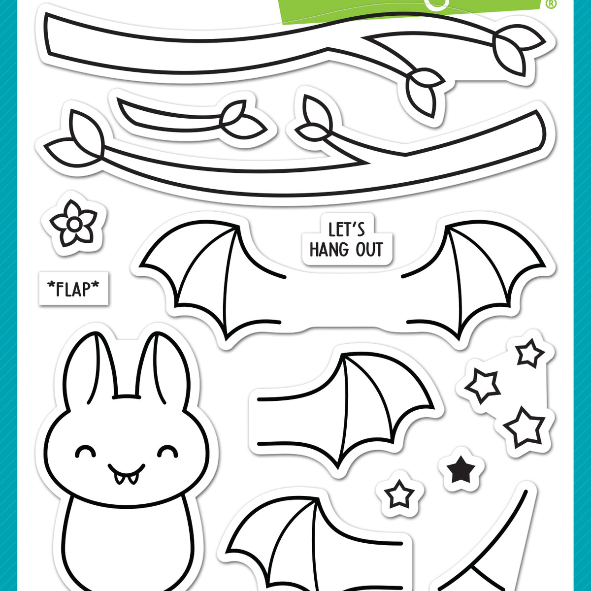 batty for you – Lawn Fawn