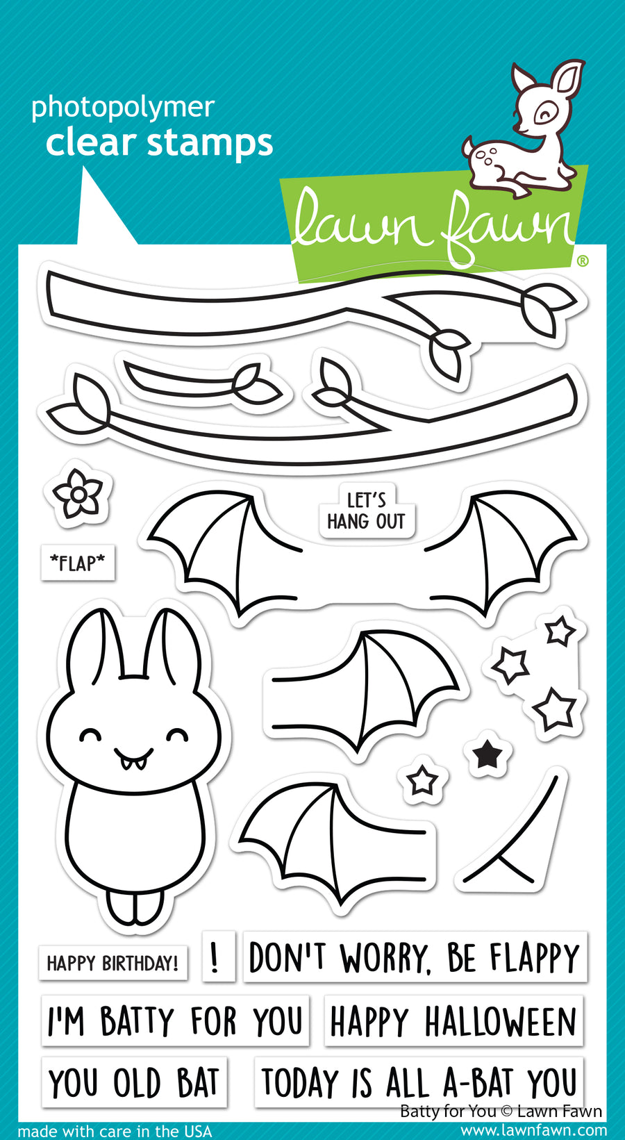 batty for you – Lawn Fawn
