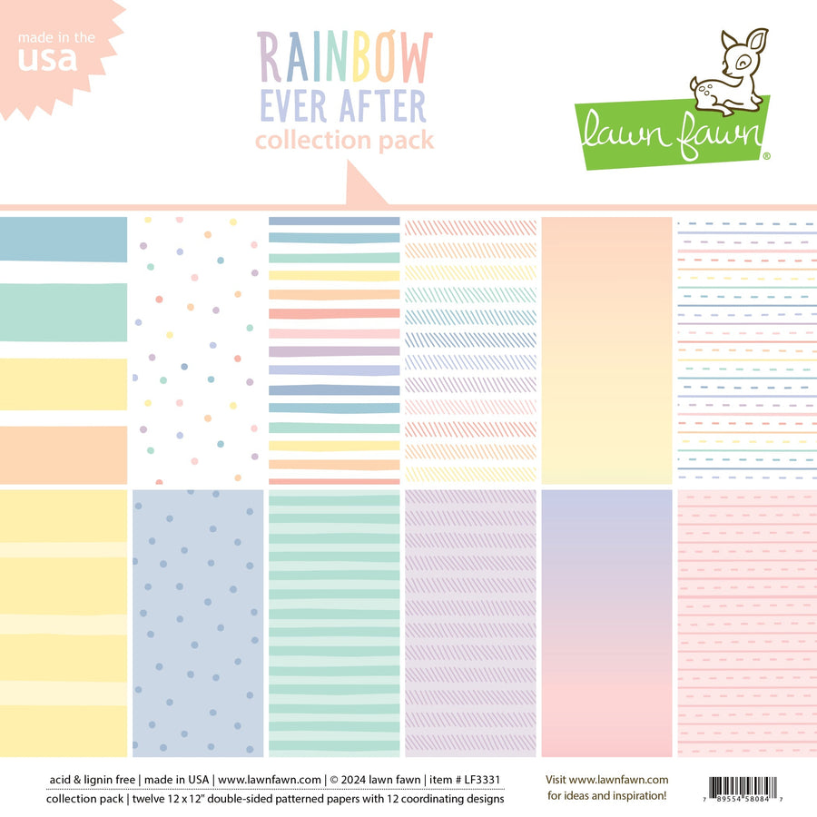 rainbow ever after collection pack – Lawn Fawn