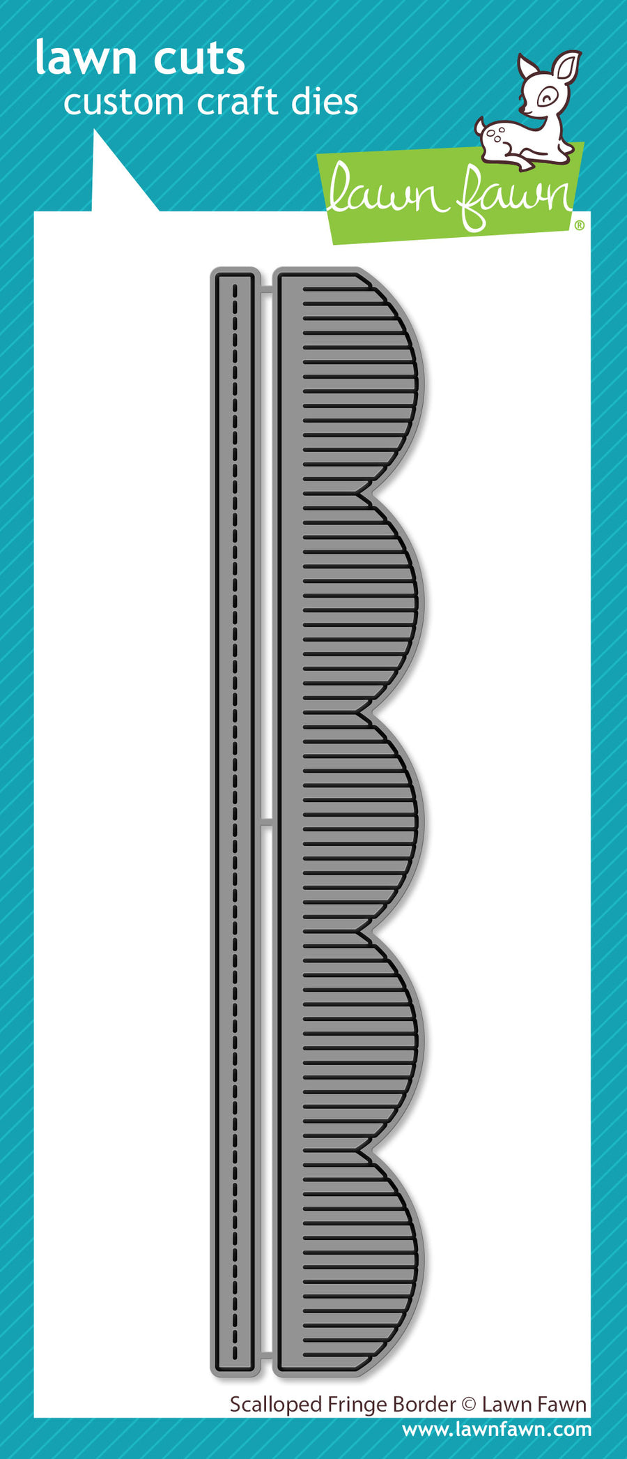 scalloped fringe border – Lawn Fawn