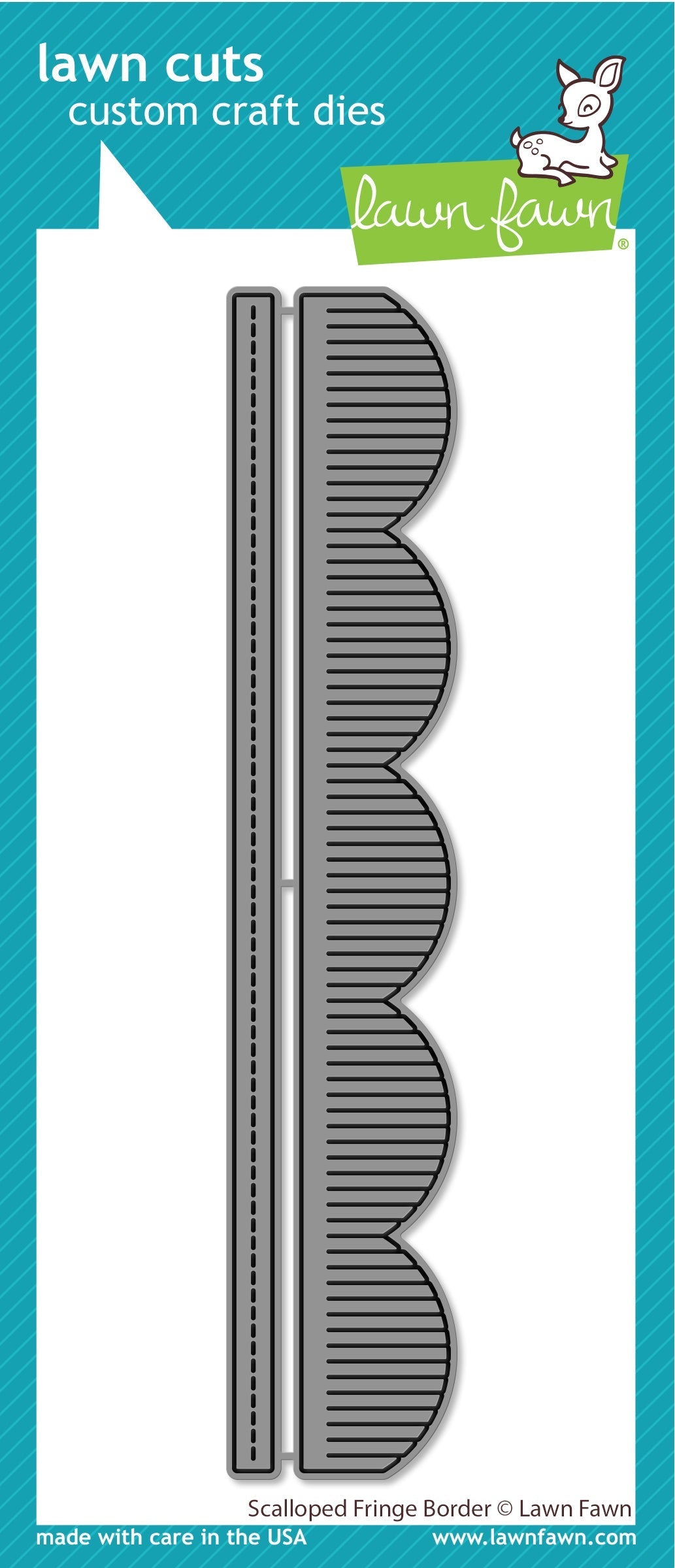 scalloped fringe border – Lawn Fawn