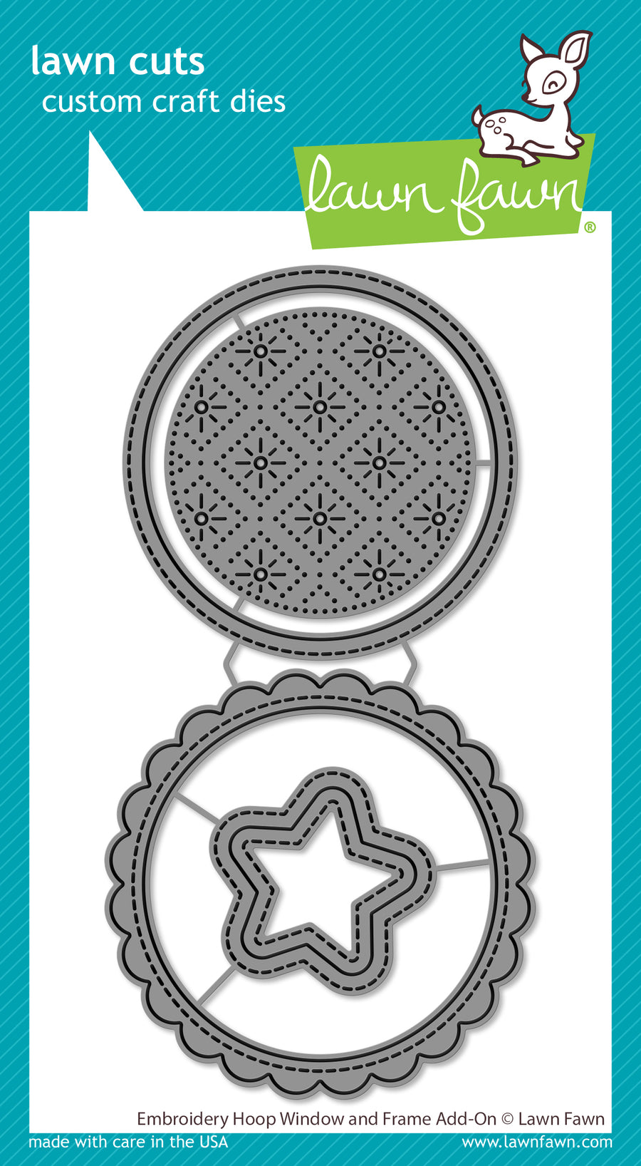 embroidery hoop window and frame add-on – Lawn Fawn