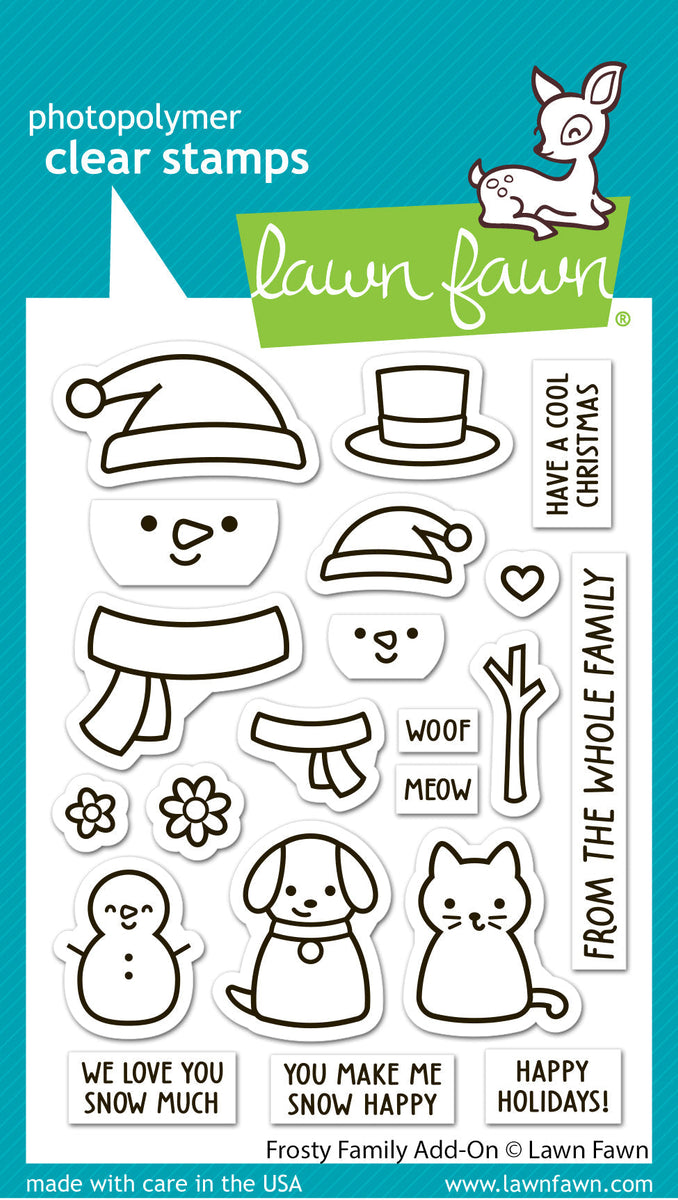 frosty family add-on – Lawn Fawn